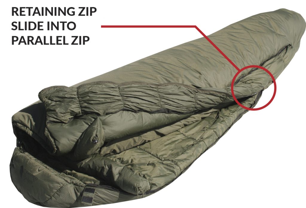 How does the built-in deployable side baffle work? – Snugpak Help Centre